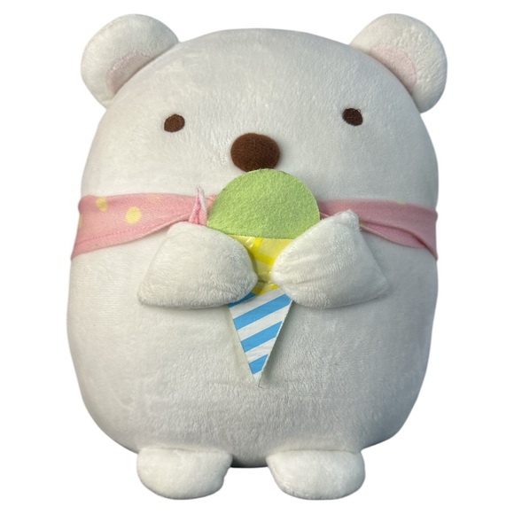 Other | Sumikko Gurashi Shirokuma Plush 13 New With Tags Ice Cream Cone Sanx | Poshmark